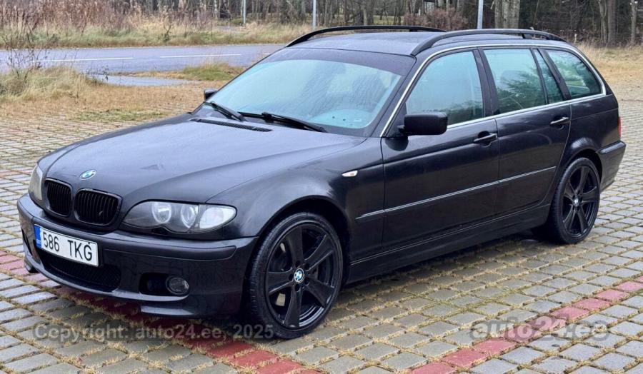 Black BMW 3 Series 2004 in Tallinn, with an engine capacity of 3.00 L and mileage of 440 thousand km for 3500 €, photo 2 on AUTOMOTO.COM.LV