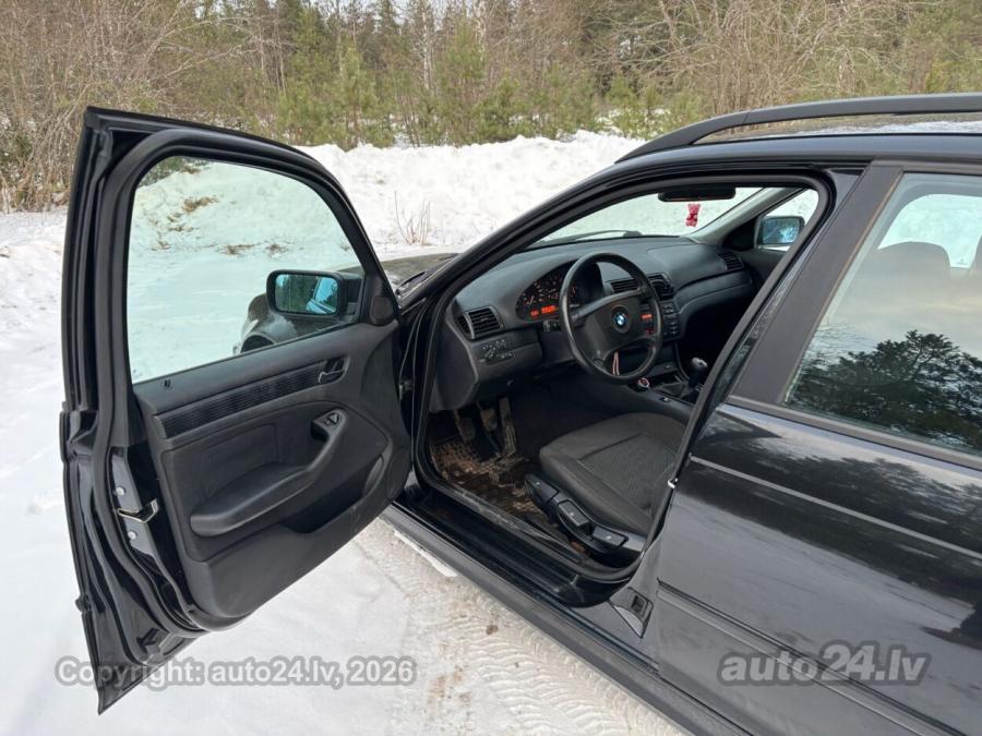 Black BMW 3 Series 2004 in Tallinn, with an engine capacity of 2.00 L and mileage of 194 thousand km for 3400 €, photo 6 on AUTOMOTO.COM.LV