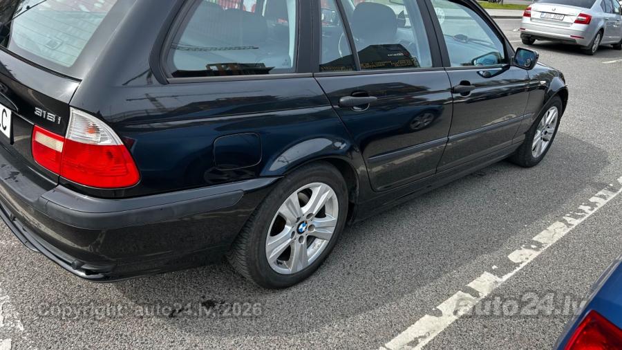 Black BMW 3 Series 2004 in Tallinn, with an engine capacity of 2.00 L and mileage of 196 thousand km for 3200 €, photo 4 on AUTOMOTO.COM.LV
