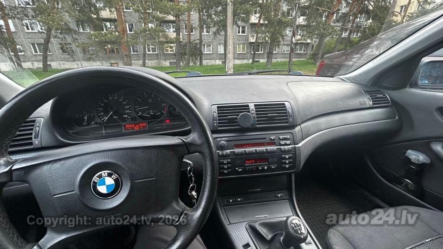 Black BMW 3 Series 2004 in Tallinn, with an engine capacity of 2.00 L and mileage of 196 thousand km for 3200 €, photo 26 on AUTOMOTO.COM.LV