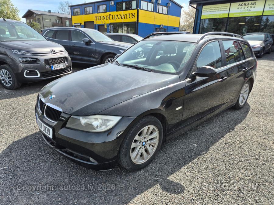 Black BMW 3 Series 2005 in Tartu, with an engine capacity of 2.00 L and mileage of 261 thousand km for 2990 €, photo 1 on AUTOMOTO.COM.LV