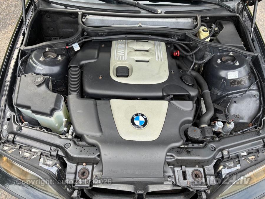 Black BMW 3 Series 2005 in Polva, with an engine capacity of 2.00 L and mileage of 359 thousand km for 2600 €, photo 13 on AUTOMOTO.COM.LV