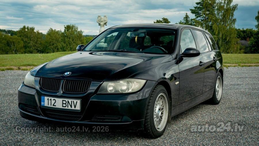Black BMW 3 Series 2005 in Tallinn, with an engine capacity of 2.00 L and mileage of 463 thousand km for 4400 €, photo 1 on AUTOMOTO.COM.LV