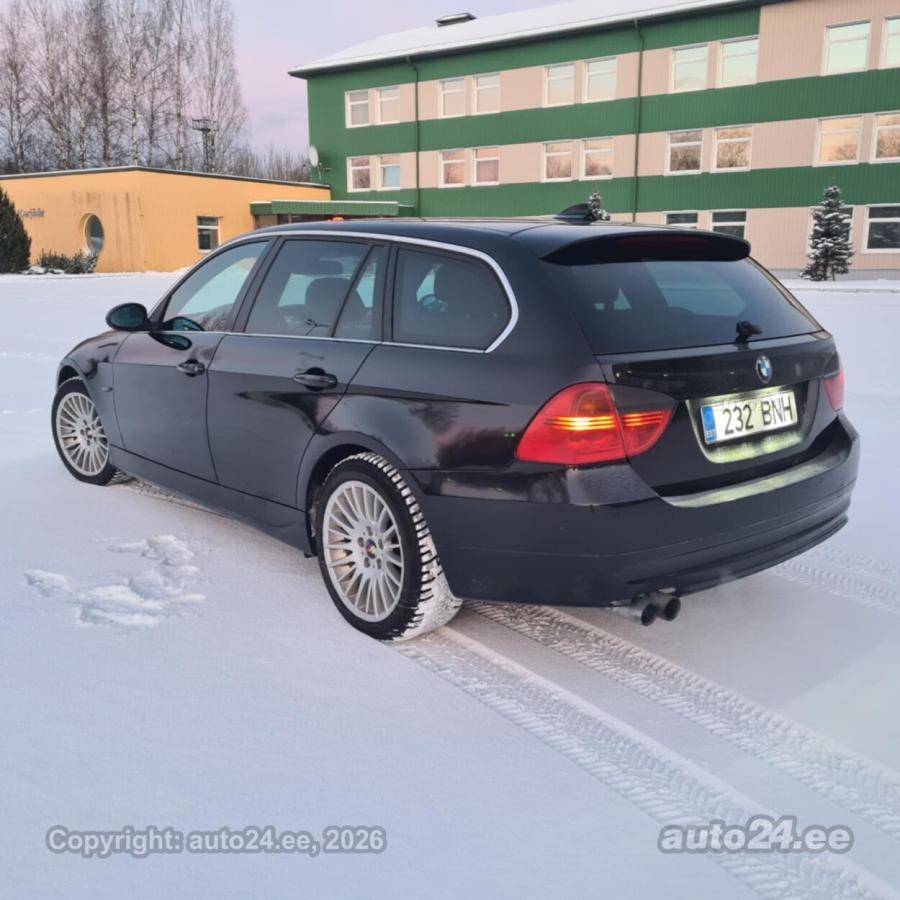 Black BMW 3 Series 2006 in Tallinn, with an engine capacity of 3.00 L and mileage of 360 thousand km for 4500 €, photo 7 on AUTOMOTO.COM.LV