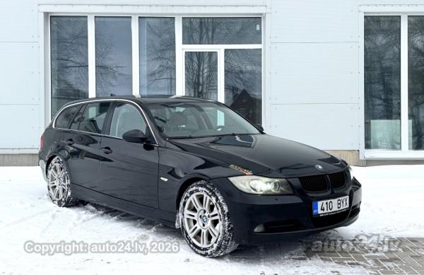 Black BMW 3 Series 2006 in Tartu, with an engine capacity of 3.00 L and mileage of 358 thousand km for 4700 €, photo 2 on AUTOMOTO.COM.LV