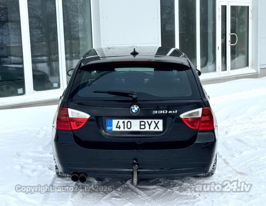 Black BMW 3 Series 2006 in Tartu, with an engine capacity of 3.00 L and mileage of 358 thousand km for 4700 €, photo 5 on AUTOMOTO.COM.LV