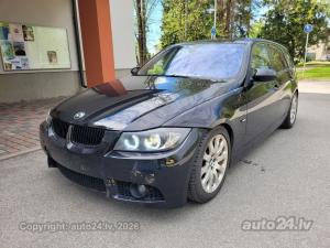 Black BMW 3 Series 2006 in Tallinn, with an engine capacity of 2.00 L and mileage of 399 thousand km for 1299 €, photo 4 on AUTOMOTO.COM.LV