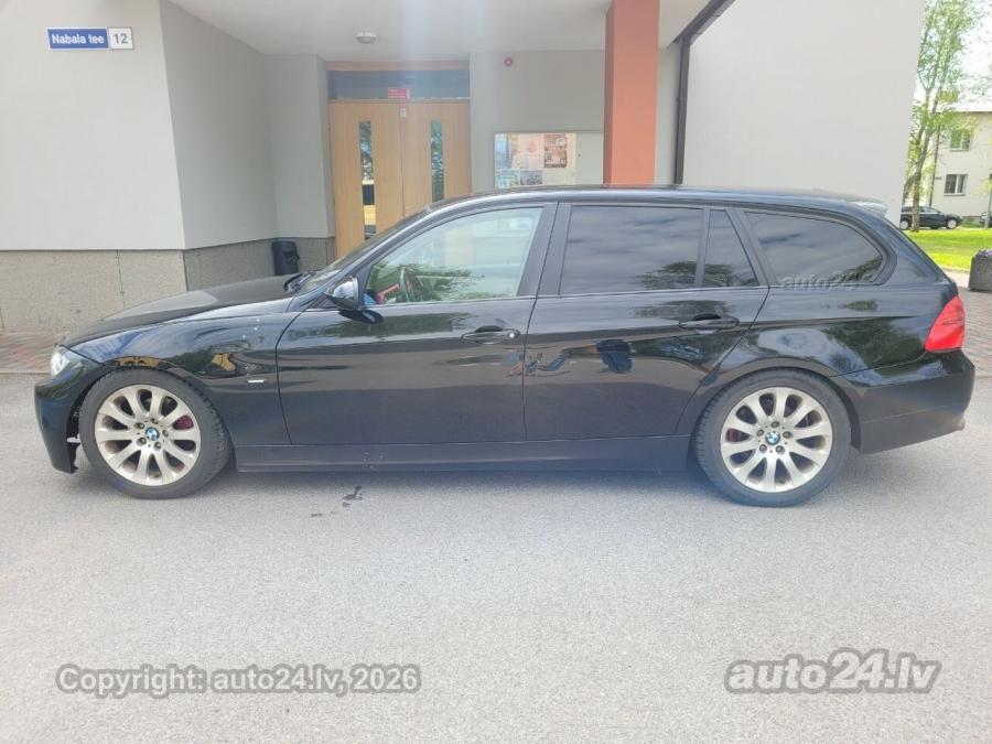 Black BMW 3 Series 2006 in Tallinn, with an engine capacity of 2.00 L and mileage of 399 thousand km for 1299 €, photo 6 on AUTOMOTO.COM.LV