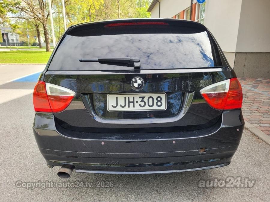 Black BMW 3 Series 2006 in Tallinn, with an engine capacity of 2.00 L and mileage of 399 thousand km for 1299 €, photo 8 on AUTOMOTO.COM.LV
