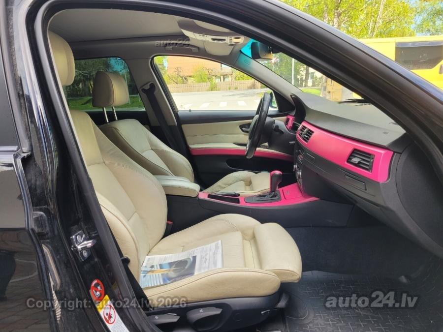Black BMW 3 Series 2006 in Tallinn, with an engine capacity of 2.00 L and mileage of 399 thousand km for 1299 €, photo 10 on AUTOMOTO.COM.LV