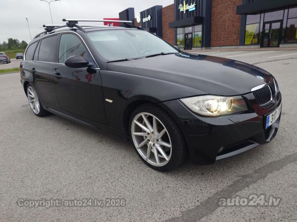 Black BMW 3 Series 2006 in Tallinn, with an engine capacity of 3.00 L and mileage of 1000 thousand km for 7999 €, photo 2 on AUTOMOTO.COM.LV