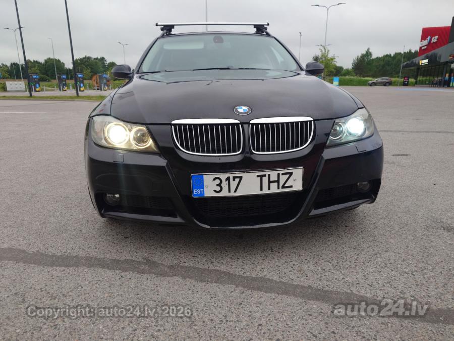 Black BMW 3 Series 2006 in Tallinn, with an engine capacity of 3.00 L and mileage of 1000 thousand km for 7999 €, photo 4 on AUTOMOTO.COM.LV