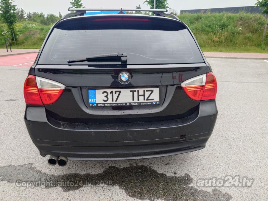 Black BMW 3 Series 2006 in Tallinn, with an engine capacity of 3.00 L and mileage of 1000 thousand km for 7999 €, photo 6 on AUTOMOTO.COM.LV