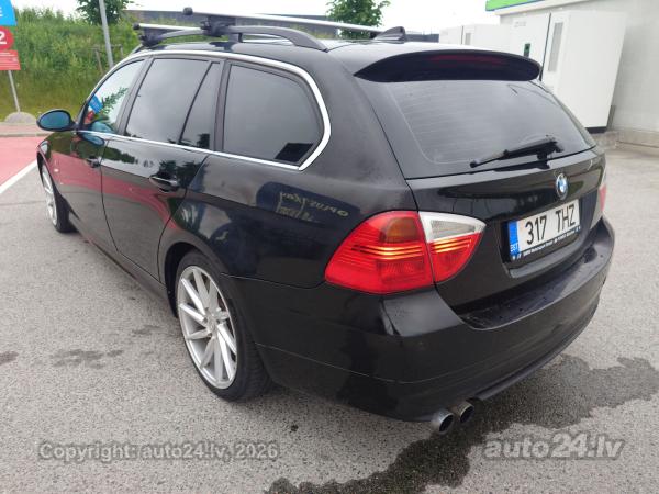 Black BMW 3 Series 2006 in Tallinn, with an engine capacity of 3.00 L and mileage of 1000 thousand km for 7999 €, photo 6 on AUTOMOTO.COM.LV
