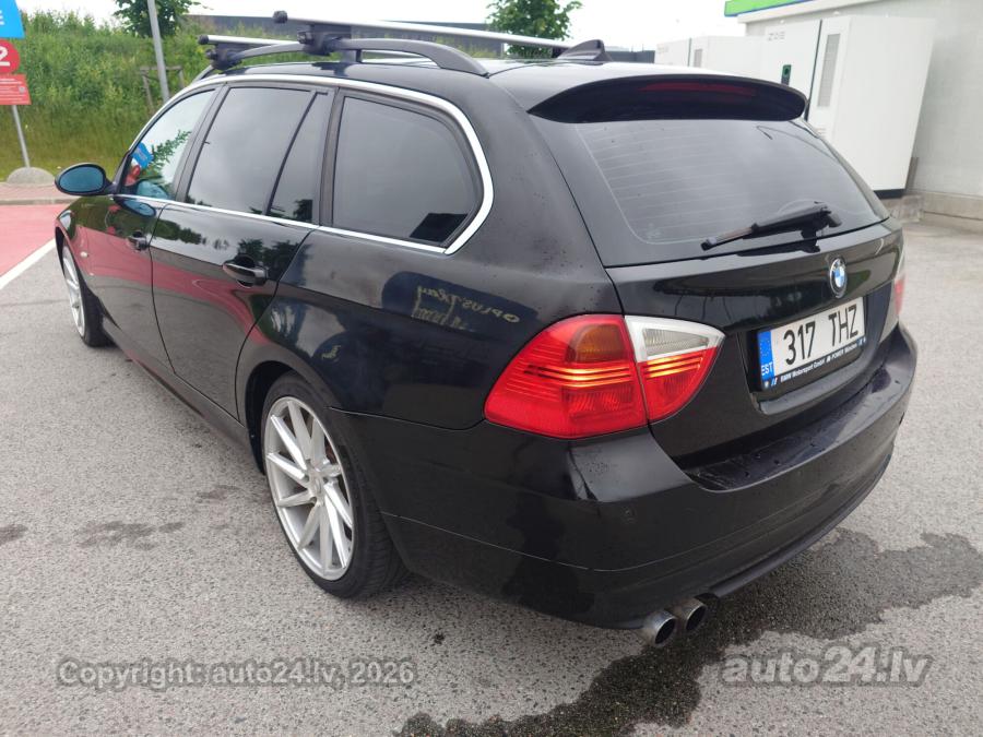 Black BMW 3 Series 2006 in Tallinn, with an engine capacity of 3.00 L and mileage of 1000 thousand km for 7999 €, photo 7 on AUTOMOTO.COM.LV