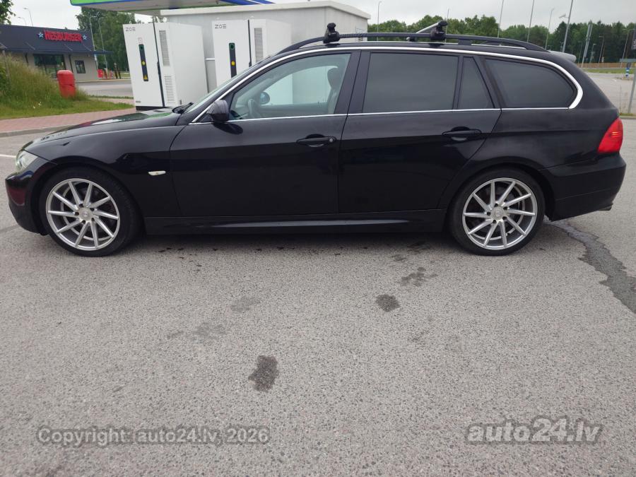 Black BMW 3 Series 2006 in Tallinn, with an engine capacity of 3.00 L and mileage of 1000 thousand km for 7999 €, photo 8 on AUTOMOTO.COM.LV