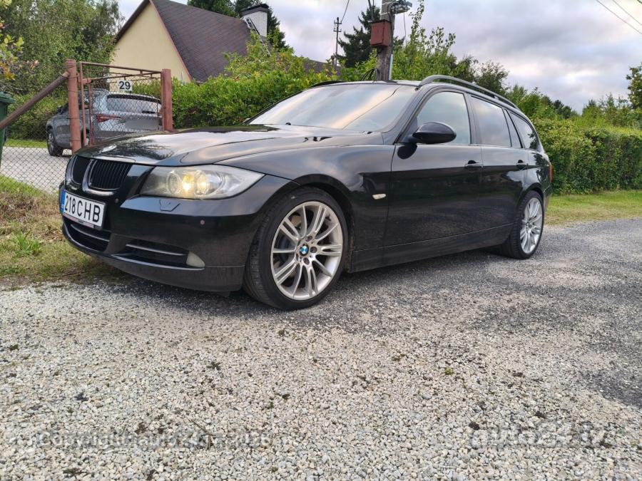 Black BMW 3 Series 2006 in Tallinn, with an engine capacity of 3.00 L and mileage of 324 thousand km for 5800 €, photo 3 on AUTOMOTO.COM.LV