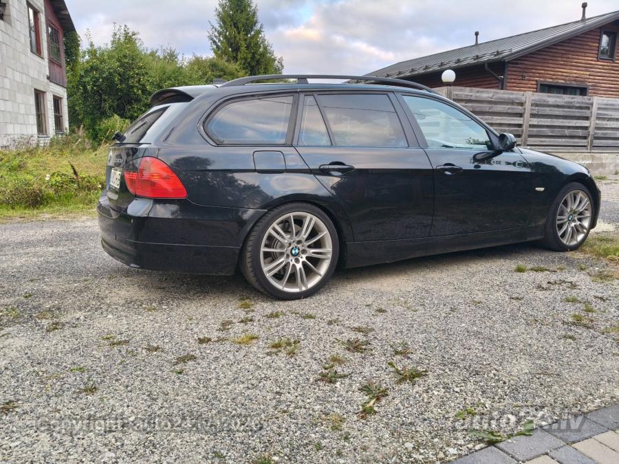 Black BMW 3 Series 2006 in Tallinn, with an engine capacity of 3.00 L and mileage of 324 thousand km for 5800 €, photo 4 on AUTOMOTO.COM.LV