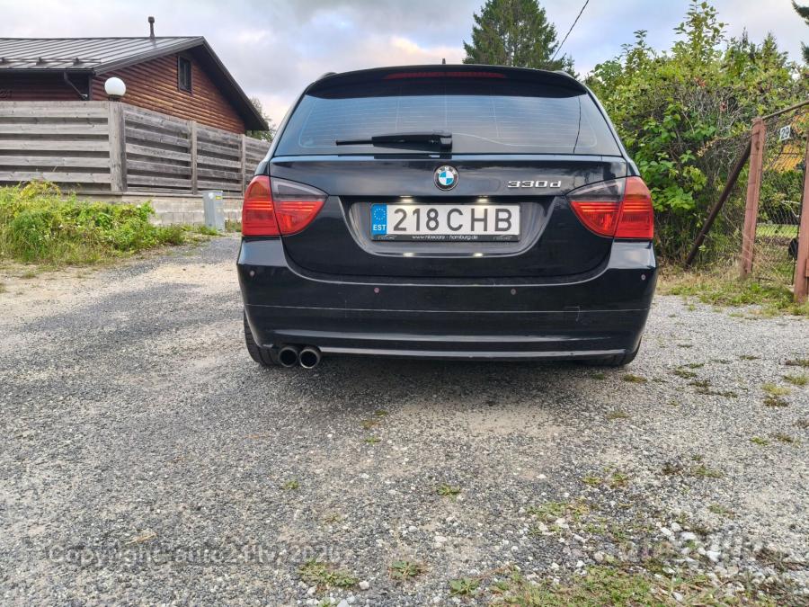 Black BMW 3 Series 2006 in Tallinn, with an engine capacity of 3.00 L and mileage of 324 thousand km for 5800 €, photo 5 on AUTOMOTO.COM.LV