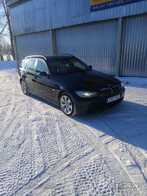 Black BMW 3 Series 2007 in Tartu, with an engine capacity of 2.50 L and mileage of 285 thousand km for 5900 €, photo  on AUTOMOTO.COM.LV