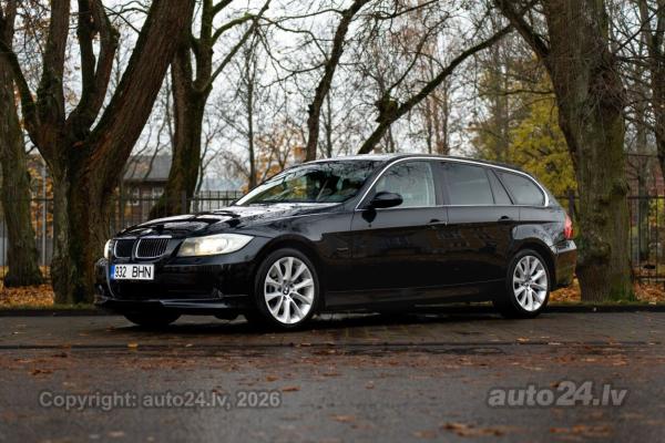 Black BMW 3 Series 2007 in Tallinn, with an engine capacity of 3.00 L and mileage of 414 thousand km for 4500 €, photo 1 on AUTOMOTO.COM.LV