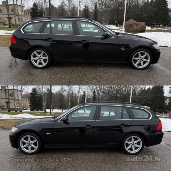 Black BMW 3 Series 2007 in Viljandi, with an engine capacity of 3.00 L and mileage of 281 thousand km for 5990 €, photo 7 on AUTOMOTO.COM.LV