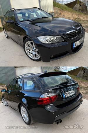 Black BMW 3 Series 2007 in Viljandi, with an engine capacity of 3.00 L and mileage of 353 thousand km for 6490 €, photo 6 on AUTOMOTO.COM.LV