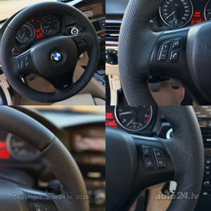 Black BMW 3 Series 2007 in Viljandi, with an engine capacity of 3.00 L and mileage of 353 thousand km for 6490 €, photo 15 on AUTOMOTO.COM.LV