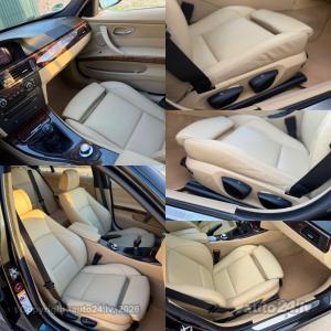 Black BMW 3 Series 2007 in Viljandi, with an engine capacity of 3.00 L and mileage of 353 thousand km for 6490 €, photo 20 on AUTOMOTO.COM.LV