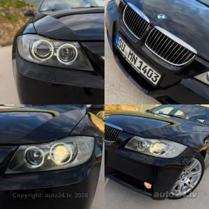 Black BMW 3 Series 2007 in Viljandi, with an engine capacity of 3.00 L and mileage of 353 thousand km for 6490 €, photo 24 on AUTOMOTO.COM.LV