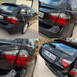 Black BMW 3 Series 2007 in Viljandi, with an engine capacity of 3.00 L and mileage of 353 thousand km for 6490 €, photo 25 on AUTOMOTO.COM.LV