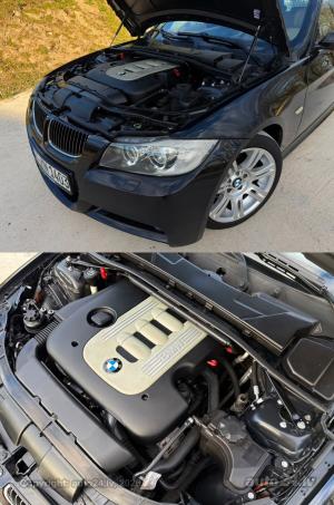 Black BMW 3 Series 2007 in Viljandi, with an engine capacity of 3.00 L and mileage of 353 thousand km for 6490 €, photo 29 on AUTOMOTO.COM.LV