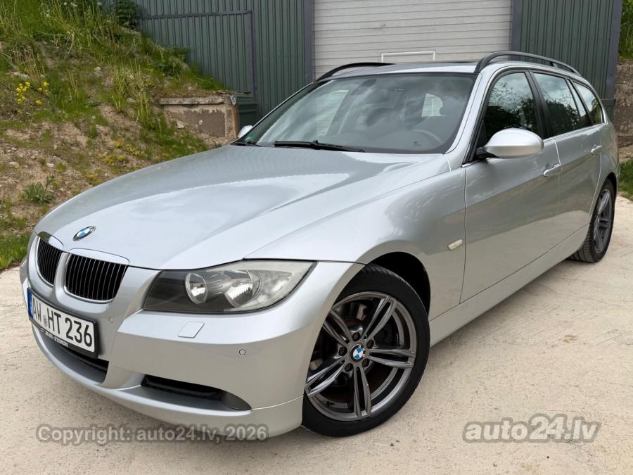Black BMW 3 Series 2007 in Viljandi, with an engine capacity of 3.00 L and mileage of 335 thousand km for 5490 €, photo 1 on AUTOMOTO.COM.LV