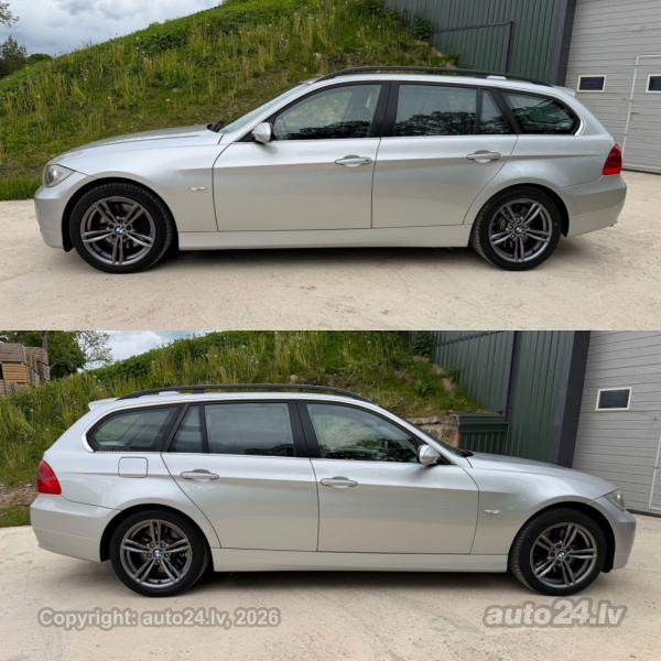 Black BMW 3 Series 2007 in Viljandi, with an engine capacity of 3.00 L and mileage of 335 thousand km for 5490 €, photo 7 on AUTOMOTO.COM.LV