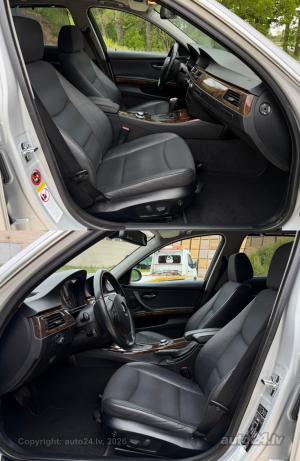Black BMW 3 Series 2007 in Viljandi, with an engine capacity of 3.00 L and mileage of 335 thousand km for 5490 €, photo 10 on AUTOMOTO.COM.LV