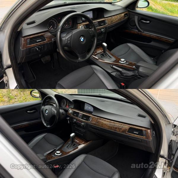 Black BMW 3 Series 2007 in Viljandi, with an engine capacity of 3.00 L and mileage of 335 thousand km for 5490 €, photo 10 on AUTOMOTO.COM.LV