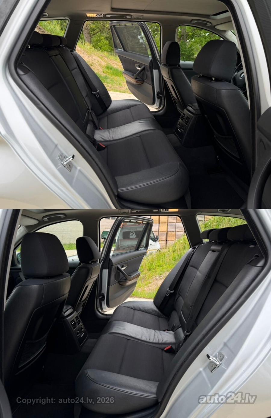 Black BMW 3 Series 2007 in Viljandi, with an engine capacity of 3.00 L and mileage of 335 thousand km for 5490 €, photo 12 on AUTOMOTO.COM.LV