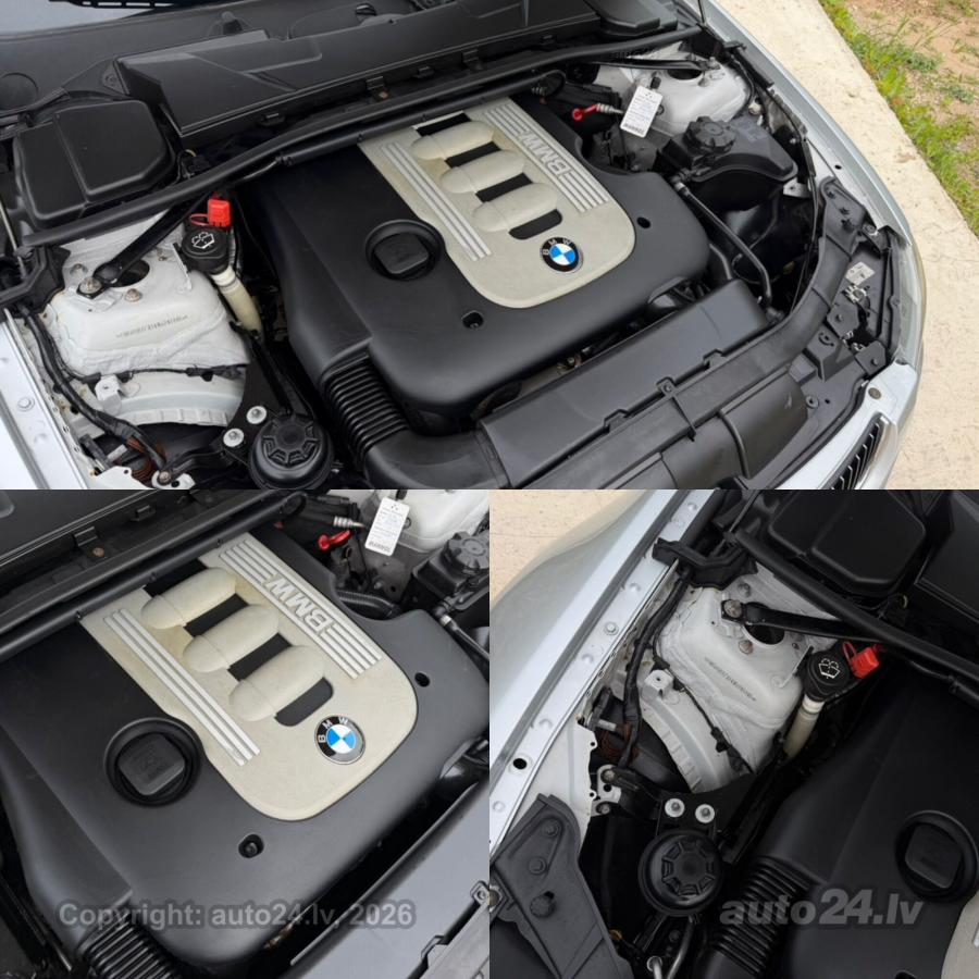Black BMW 3 Series 2007 in Viljandi, with an engine capacity of 3.00 L and mileage of 335 thousand km for 5490 €, photo 27 on AUTOMOTO.COM.LV