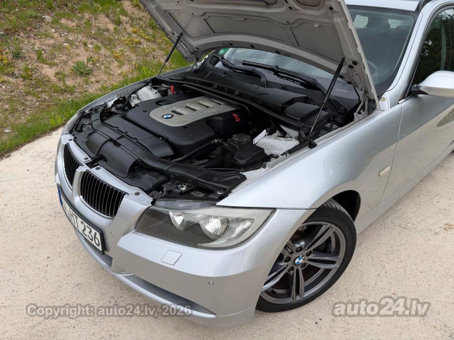 Black BMW 3 Series 2007 in Viljandi, with an engine capacity of 3.00 L and mileage of 335 thousand km for 5490 €, photo 28 on AUTOMOTO.COM.LV