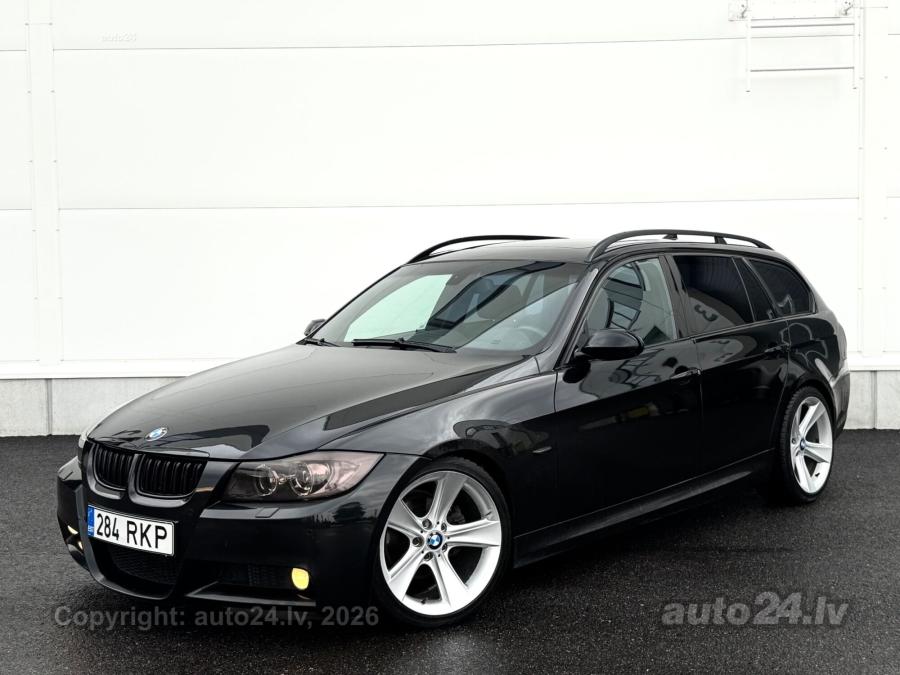 Black BMW 3 Series 2007 in Tallinn, with an engine capacity of 2.00 L and mileage of 349 thousand km for 4099 €, photo 1 on AUTOMOTO.COM.LV