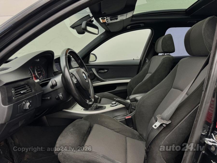Black BMW 3 Series 2007 in Tallinn, with an engine capacity of 2.00 L and mileage of 349 thousand km for 4099 €, photo 9 on AUTOMOTO.COM.LV