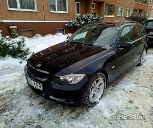 Black BMW 3 Series 2008 in Tallinn, with an engine capacity of 2.00 L and mileage of 330 thousand km for 2900 €, photo  on AUTOMOTO.COM.LV