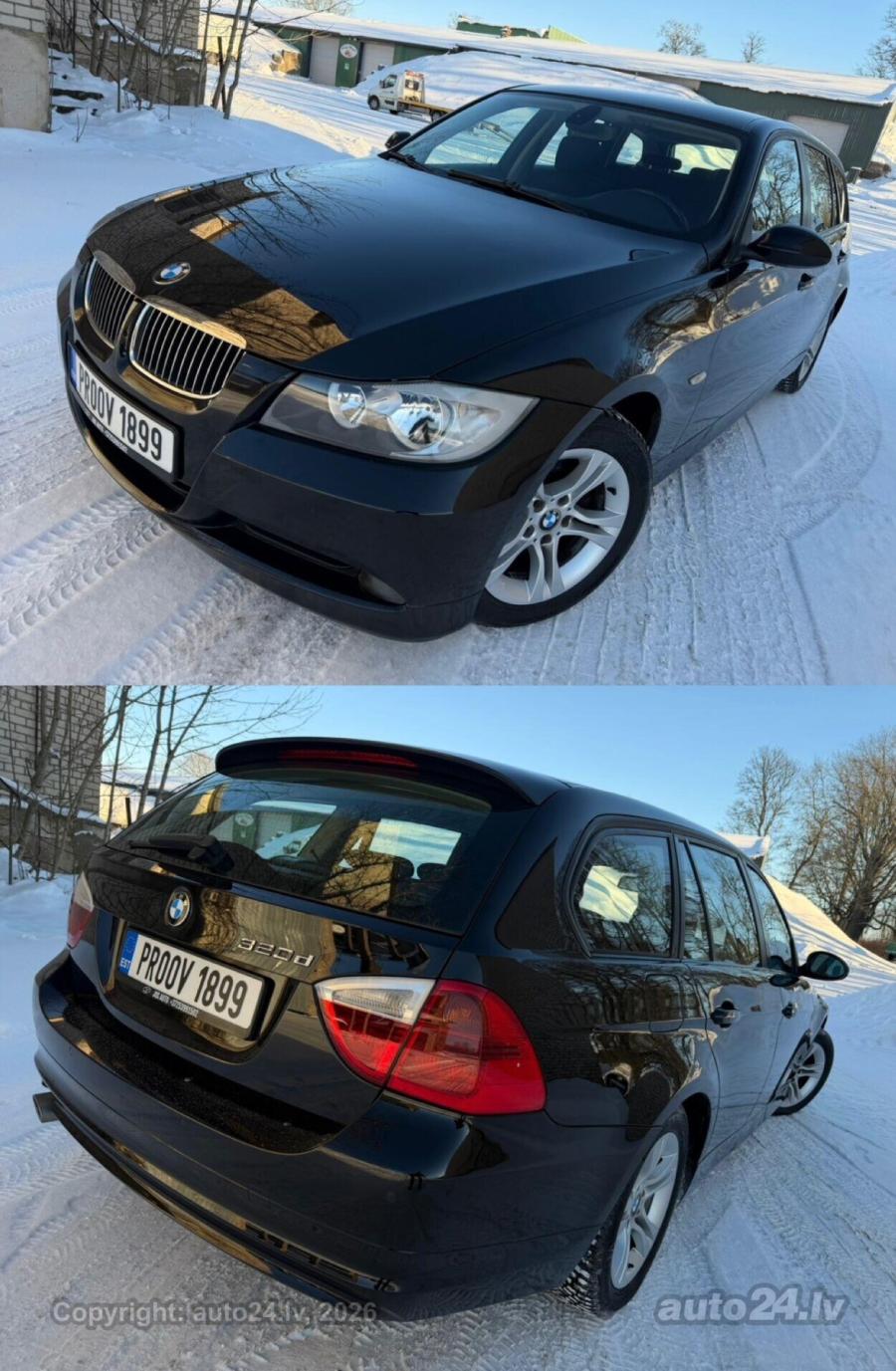 Melns BMW 3 Series 2008 Viljandi, ar dzinēja tilpumu 2.00 L un nobraukumu 348 tūkst. km par 4290 €, foto 5 vietnē AUTOMOTO.COM.LV