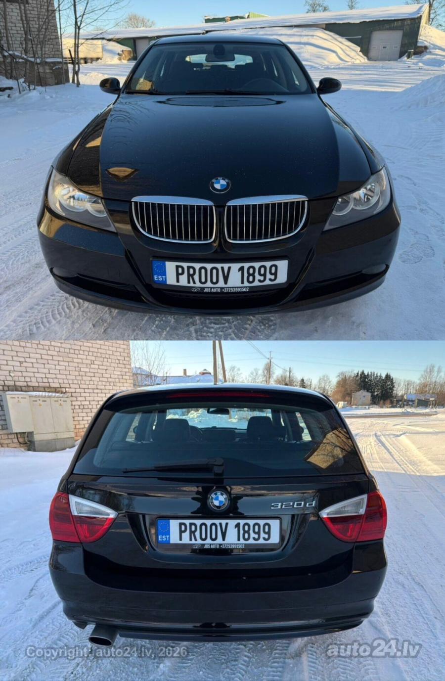 Melns BMW 3 Series 2008 Viljandi, ar dzinēja tilpumu 2.00 L un nobraukumu 348 tūkst. km par 4290 €, foto 6 vietnē AUTOMOTO.COM.LV