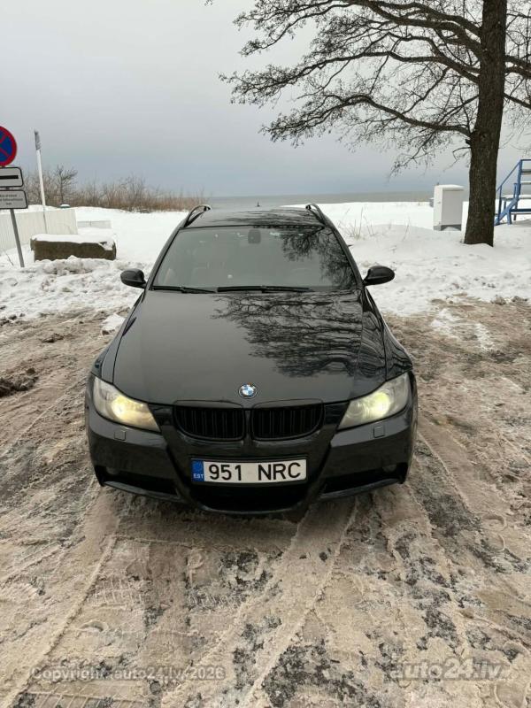 Black BMW 3 Series 2008 in Tallinn, with an engine capacity of 2.00 L and mileage of 320 thousand km for 4999 €, photo 1 on AUTOMOTO.COM.LV