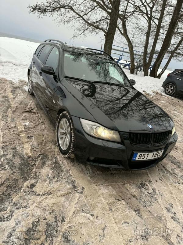 Black BMW 3 Series 2008 in Tallinn, with an engine capacity of 2.00 L and mileage of 320 thousand km for 4999 €, photo 2 on AUTOMOTO.COM.LV