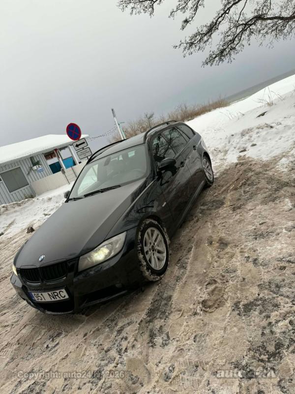 Black BMW 3 Series 2008 in Tallinn, with an engine capacity of 2.00 L and mileage of 320 thousand km for 4999 €, photo 3 on AUTOMOTO.COM.LV