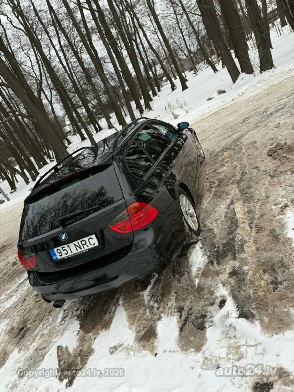 Black BMW 3 Series 2008 in Tallinn, with an engine capacity of 2.00 L and mileage of 320 thousand km for 4999 €, photo 5 on AUTOMOTO.COM.LV