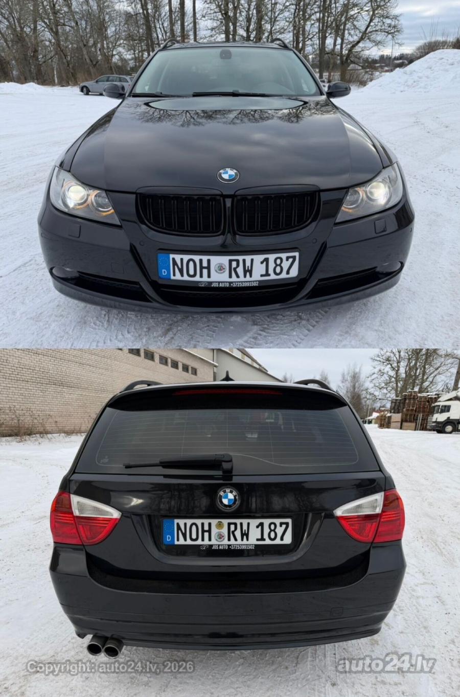 Melns BMW 3 Series 2008 Viljandi, ar dzinēja tilpumu 3.00 L un nobraukumu 348 tūkst. km par 6190 €, foto 5 vietnē AUTOMOTO.COM.LV