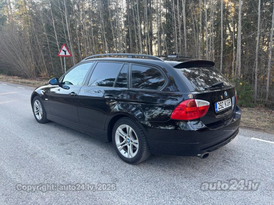Black BMW 3 Series 2008 in Rapla, with an engine capacity of 2.00 L and mileage of 0 thousand km for 2300 €, photo 5 on AUTOMOTO.COM.LV